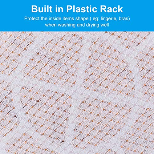 GOGOODA 10 Pack Mesh Laundry Bags,6 Pack Fine Mesh Laundry Bags and 4 Bra/Sock Wash Bags