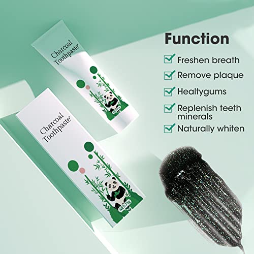 Charcoal Toothpaste Natural White Toothpaste for Whitening Teeth