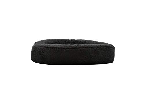 Dekoni Replacement for Audeze Mobius and Penrose Earpads, Gaming Headset Foam Pads, Black, 1 Pair (Choice Suede)