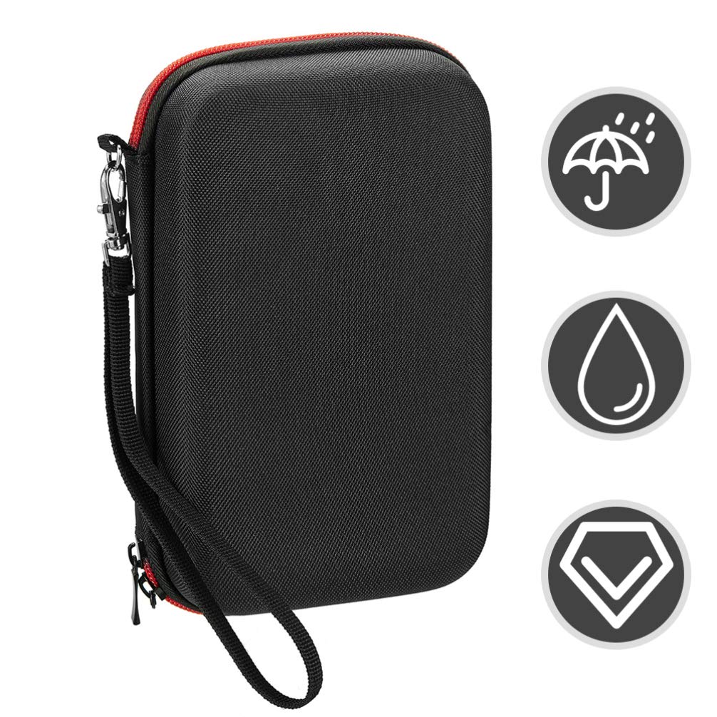 EXCEART Thermometer Travel Storage Case for Digital Ear Thermometer Thermometer Green Zipper