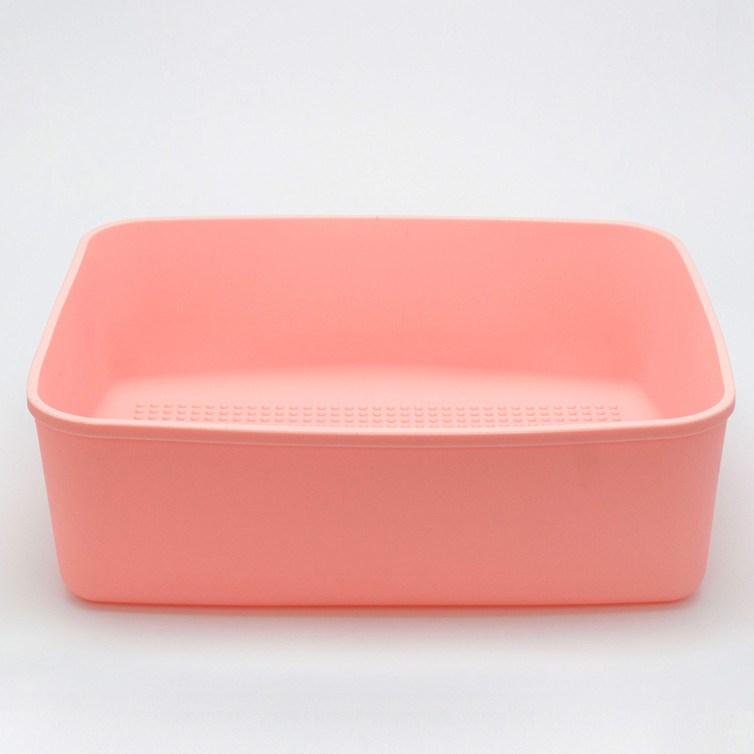 Diaya Showerbath Pink - Silicone shower bath | shower footbath | foldable foot bath | bashin | tub | foot wash soaking massage | feet clean odor | showerfootbath | standing type | hot water savings