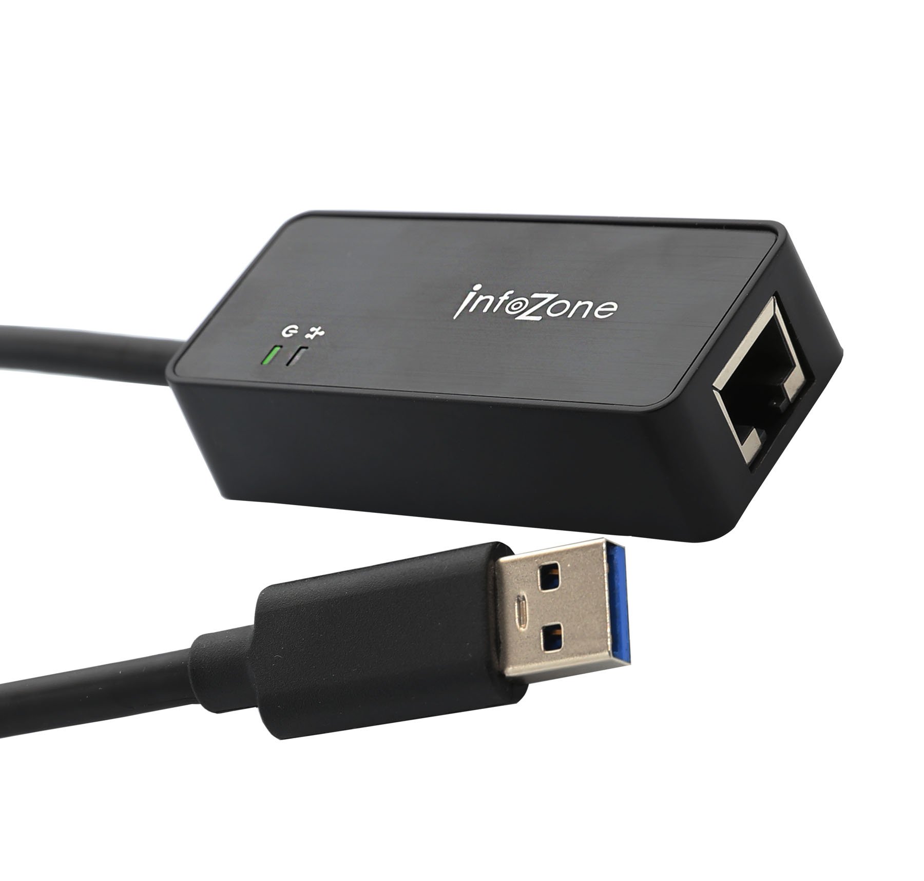 IO Crest USB 3.0 to RJ45 10/100/1000 Gigabit Ethernet LAN NIC Adapter for Windows, Mac, Linux - SY-ADA24029