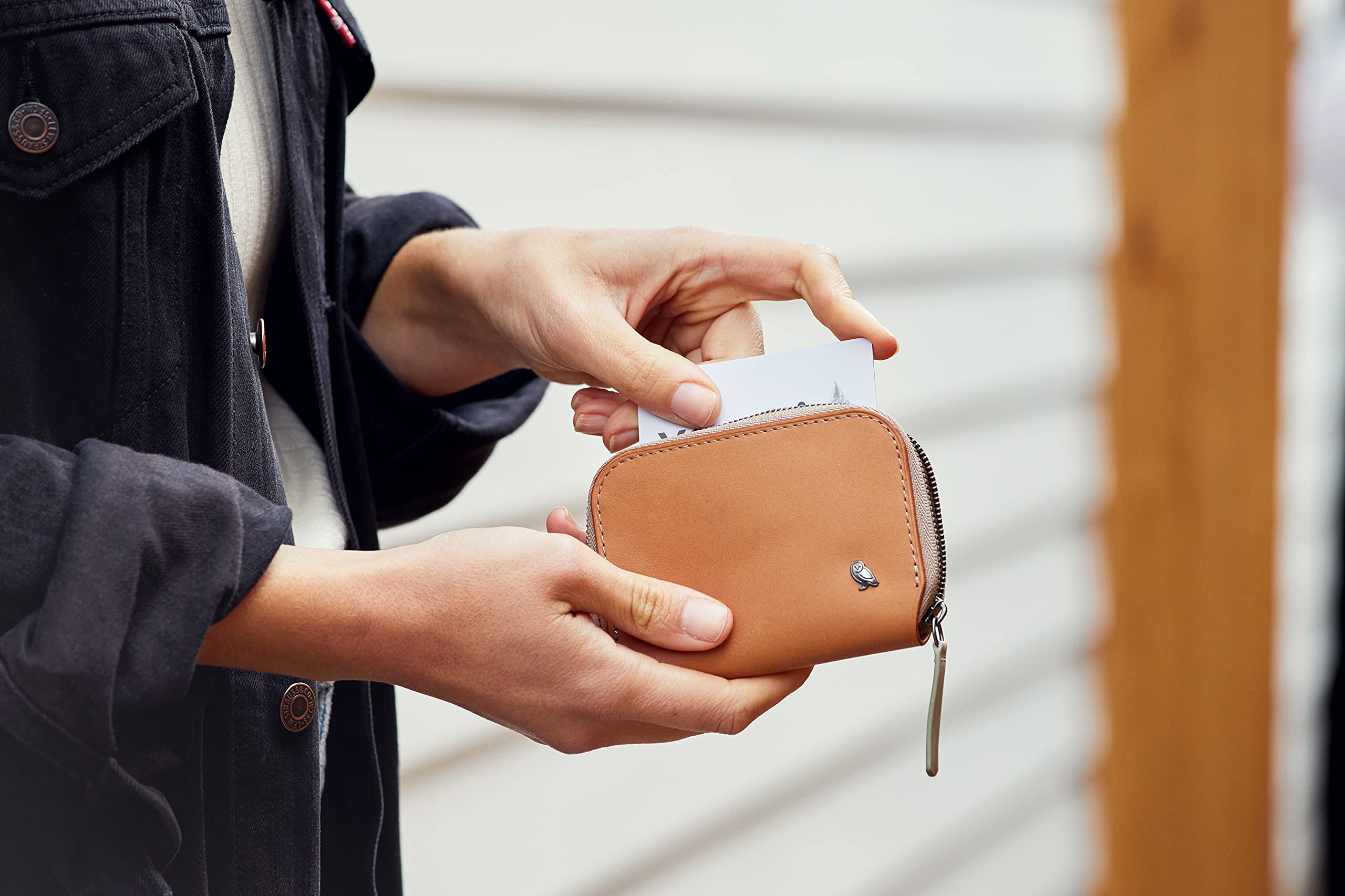 Bellroy Folio Mini β (Wallet, Coin Pouch) - CharcoalCobalt