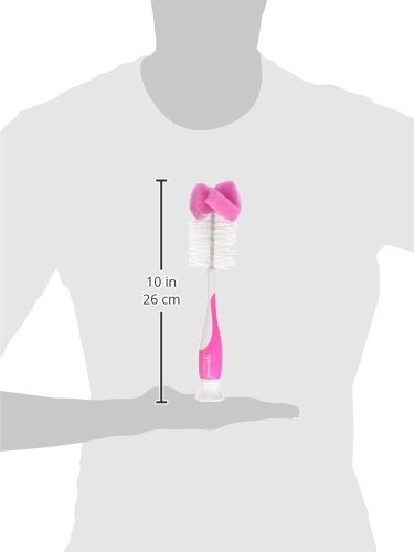 Munchkin Bottle and Nipple Brush, Colors May Vary
