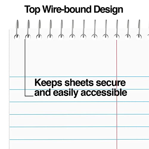 STAPLES White Paper Steno Pads, Gregg Ruled, 6" x 9", 12/Pack