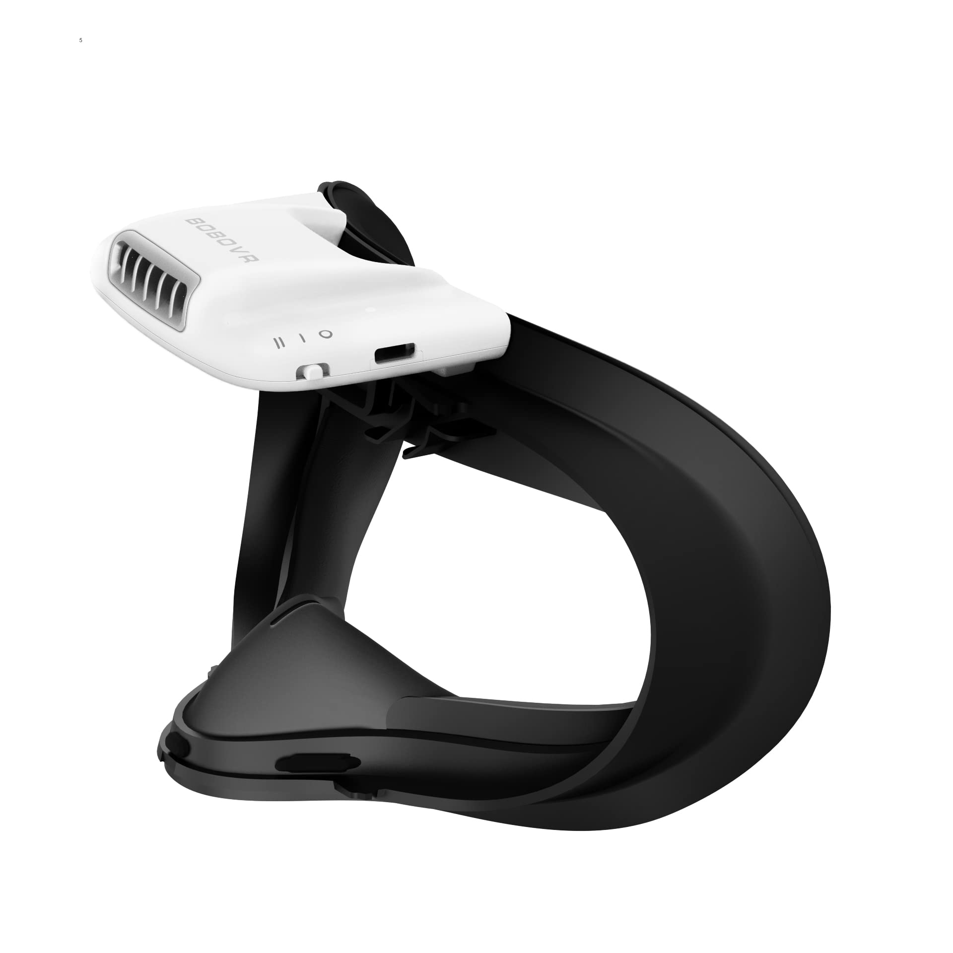 BOBOVR F2 Active Air Circulation Facial Interface Compatible with Quest 2,Replace Silicone Face Cover Pad,Relieve The Accumulation of Hot Air and Lens Fogging
