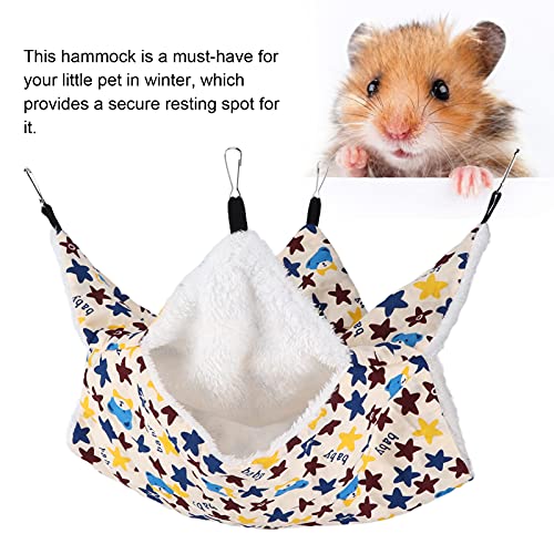 Germer Hammock, Hanging Bed Hanging Plush for Indoor(Small Size, Cartoon Stars)