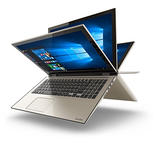 Toshiba Satellite Fusion 15 L55W-C5259 15.6-Inch Convertible 2 in 1 Touchscreen Laptop