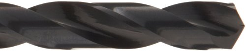Chicago Latrobe 69885 159 Series High-Speed Steel Short Length Drill Bit Set In Metal Case, Black Oxide Finish, 135 Degree Split Point, Wire Size, 60-piece, #60 - #1