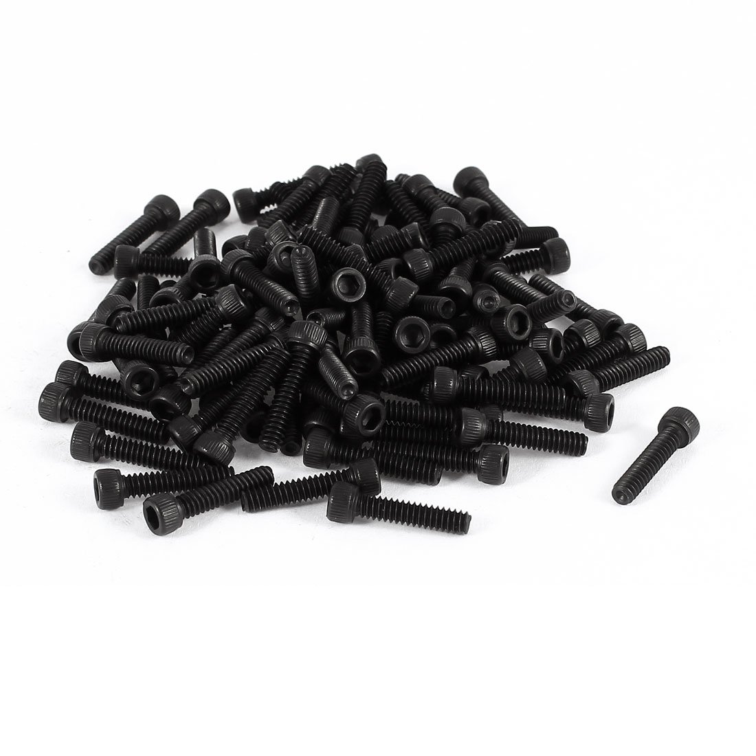 uxcell 100 Pcs 12.9 Alloy Hex Key Socket Head Cap Screws Bolts UNC 4#-40x1/2