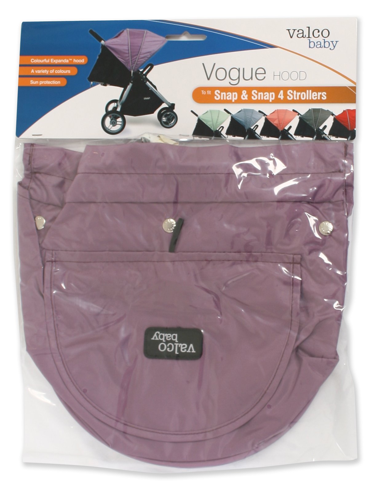 Valco Baby Snap & Snap4 Vogue Set (Hood, Bootie, Harness Covers) (Lilac)