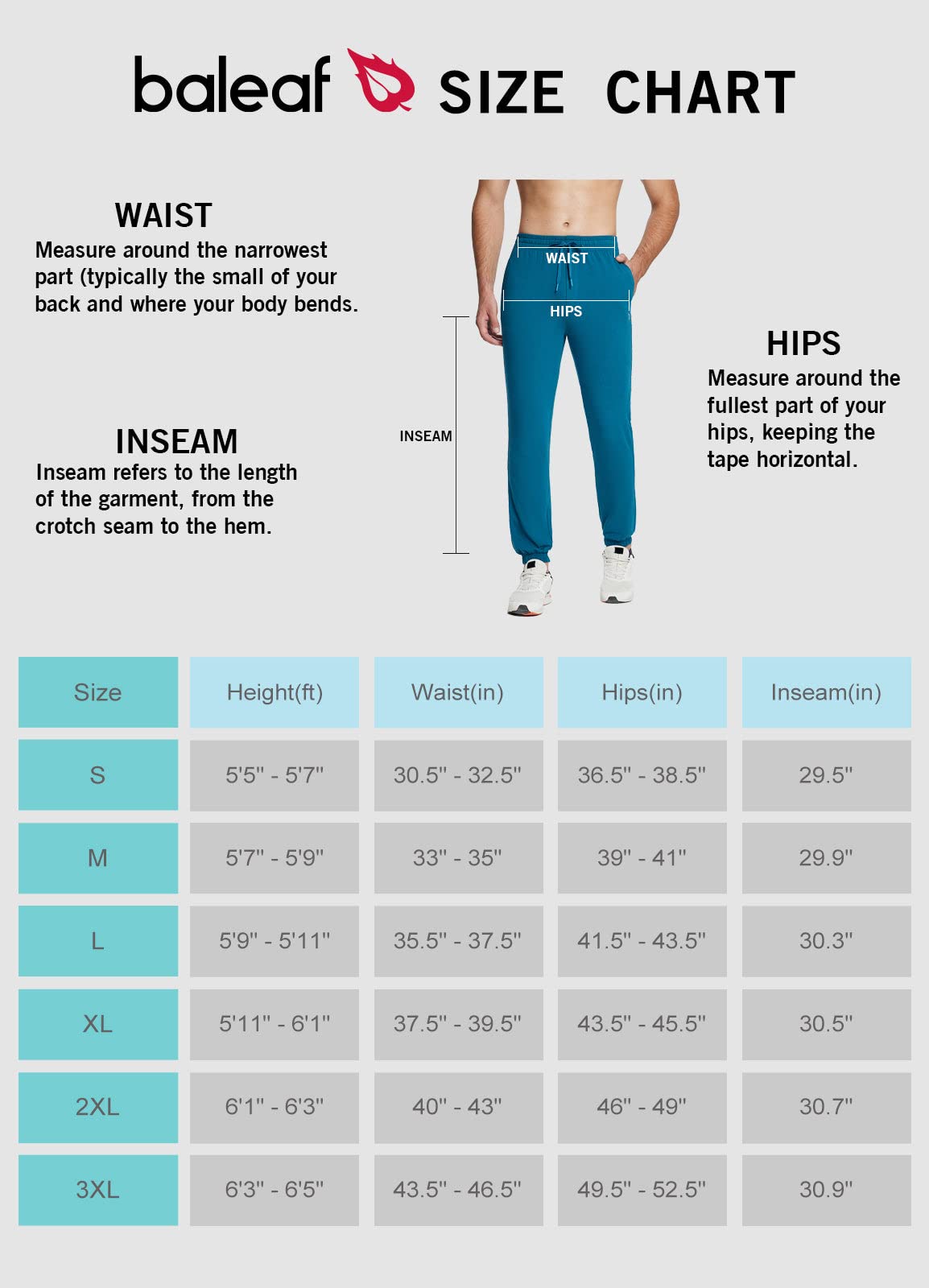 BALEAF Men's Fleece Joggers Warm Sweatpants Cotton Thick Workout Jogging Exercise Athletic Tapered Pants with Pockets Charcoal XL