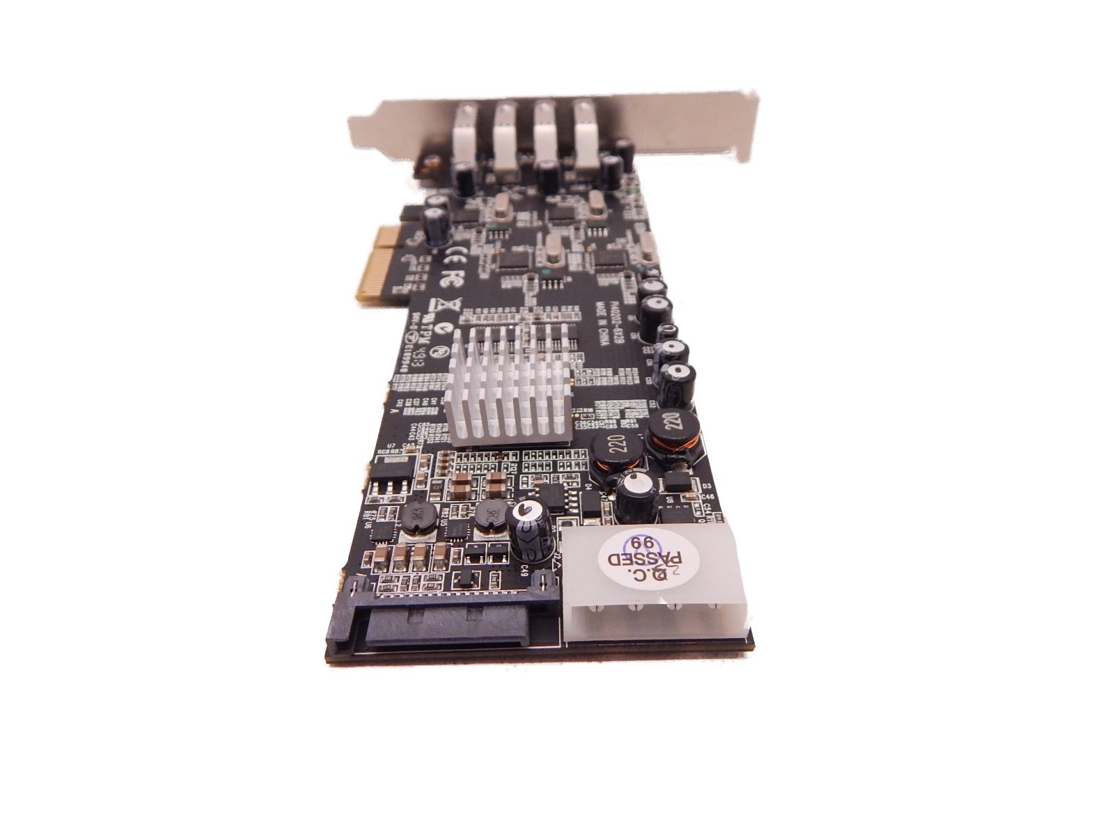 Vantec Quad Chip 4-Port Dedicated 5Gbps USB 3.0 PCIe Host Card (UGT-PCE430-4C)