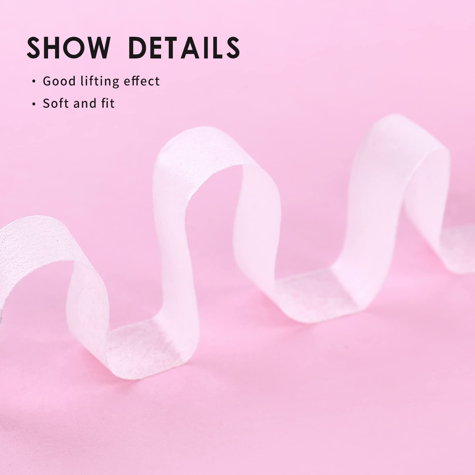 Eyelash Extension Tape, 10 Rolls Microporous Medical Tape for Eyelash Extension, Eyelash Extension Tape Under Eye Lash Pad, Eyelid Lift(10 rolls of non-woven tape)