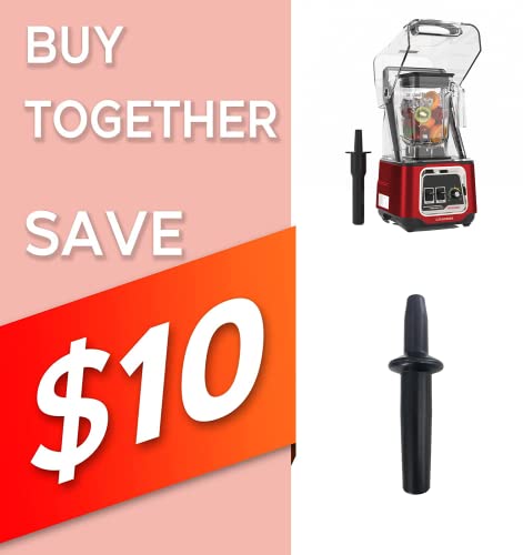 CRANDDI Quiet Smoothie Blender & K80 Tamper