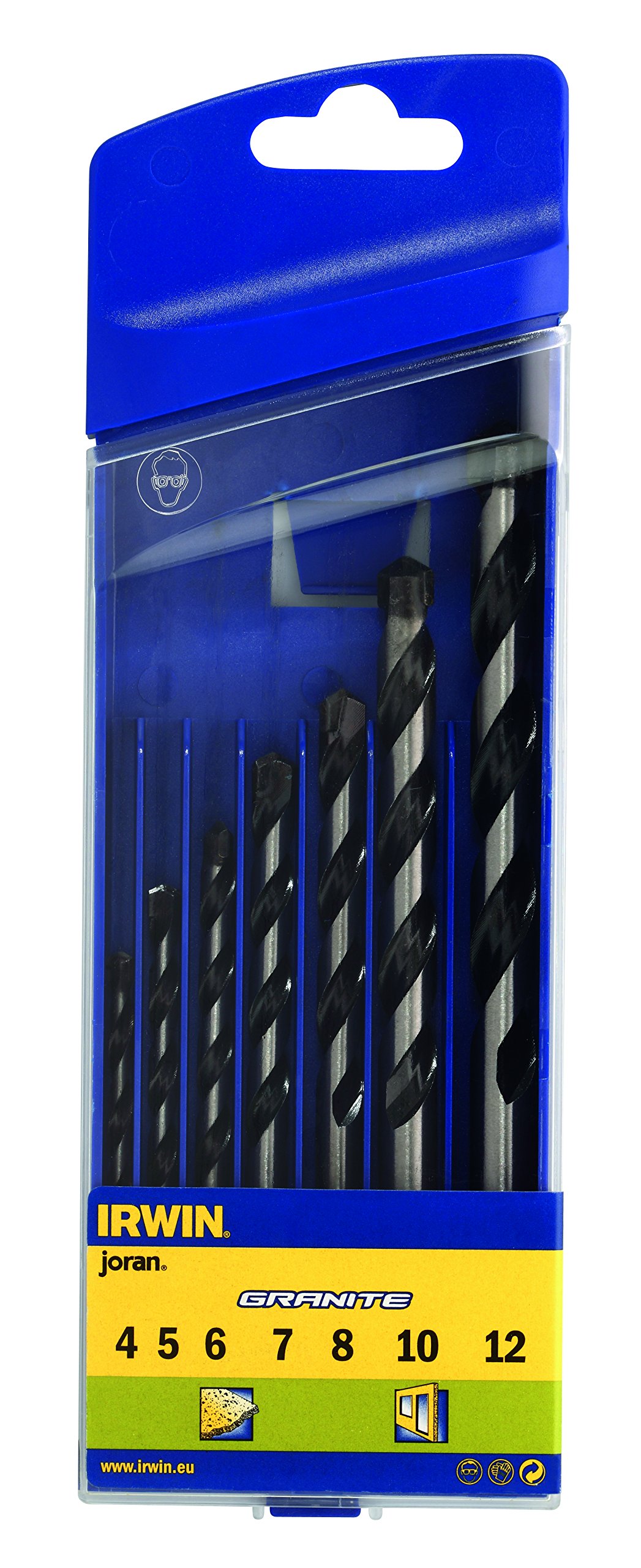Irwin 10501918 Granite Drill Bit Set (7 Pieces)