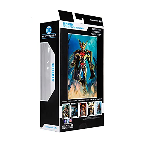 McFarlane Toys DC Multiverse 7IN - Superman Energized Unchained Armor (Gold Label)