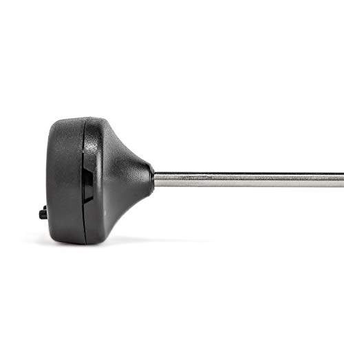 CDN ProAccurate® Digital Thermometer with Protective Sheath, 5" Stem with Thin Tip Probe, White Display (DT392)