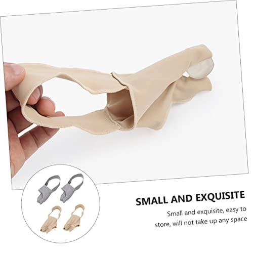 Healeved Wrist Supports Foot Protector Wrist Splints Thumb Splint Silicone Socks 2 Pairs Bunion Night Splint Silicone Spacers Bunion Hallux Valgus Correct Cover Socks