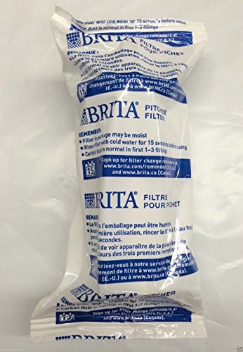 Brita 5 Pitcher Replacement Advanced Water Filter Model # OB03 (Total 1 Box)