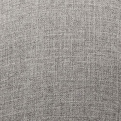 Christopher Knight Home Treston Mid-Century Fabric Sofa, Grey / Natural