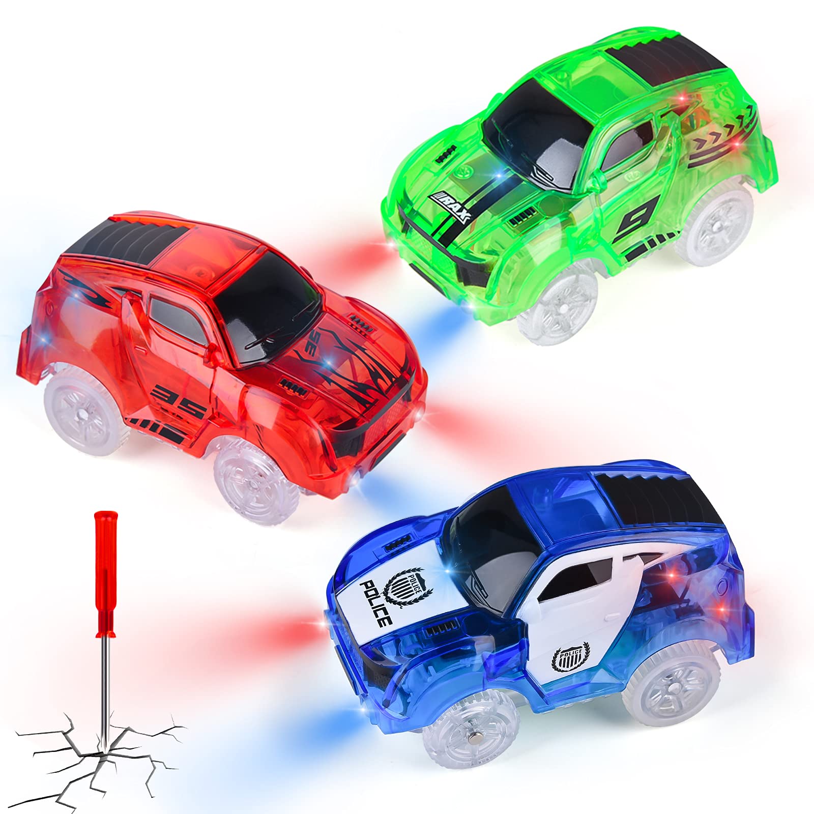 Tyhbelle Tracks Cars Replacement Only