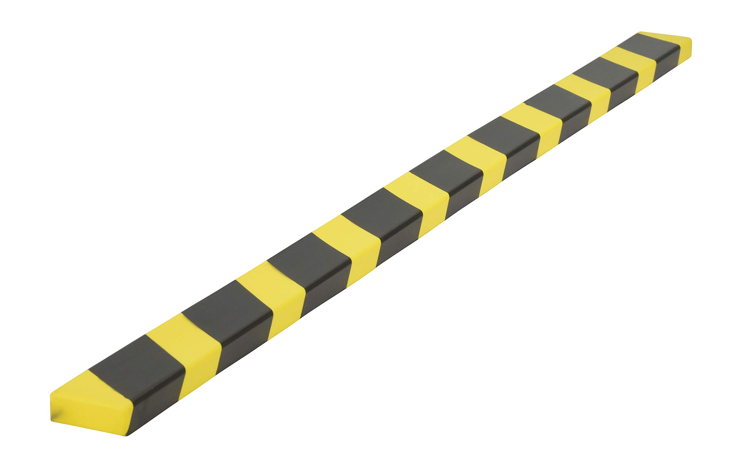 Vestil FEG-B Polyurethane Foam Edge Guard 40 In. Length x 13/16 In. Height Black / Yellow
