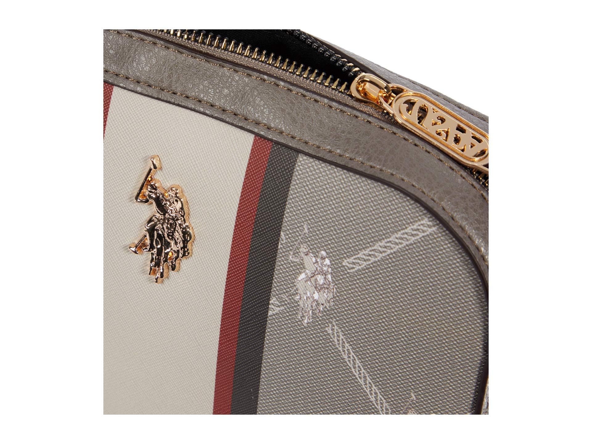 U.S. Polo Assn. Signature Crossbody Taupe One Size