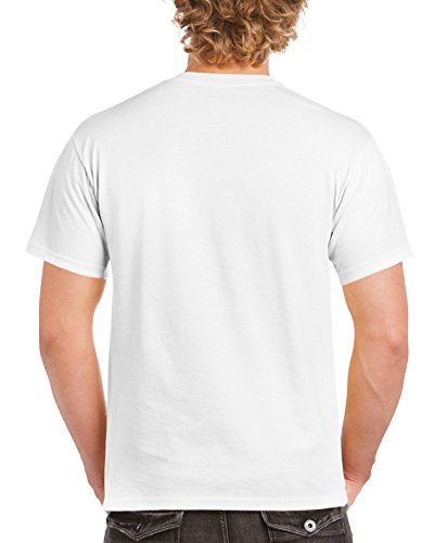 Gildan Adult Ultra Cotton T-Shirt, Style G2000, Multipack, White (2-Pack), 2X-Large