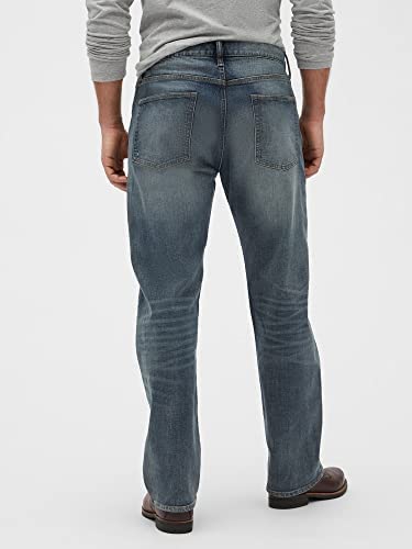 GAP Mens Relaxed Fit Jeans, Authentic Medium, 32W x 32L US