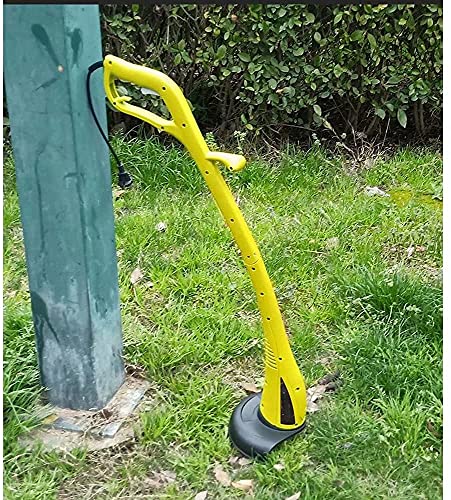 Electric Pruning Machine Household Garden Mower Lawn Mower 400W30 Rice Noodle (Color : Yellow, Size : 400W Lawn Mower)