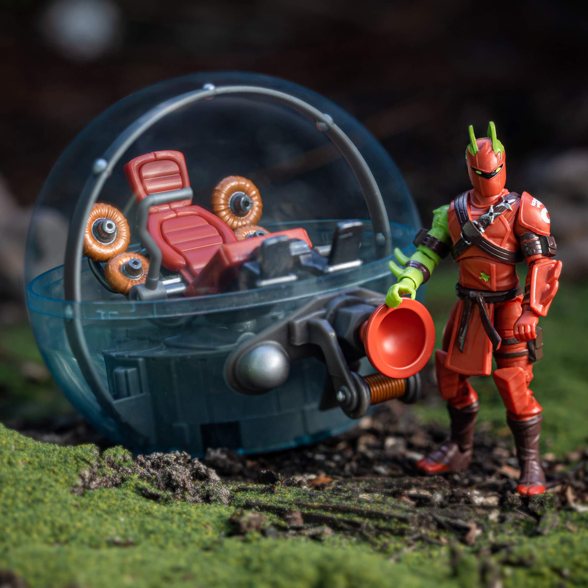 FORTNITE Baller (RC) Vehicle - Includes 4” Hybrid Action Figure, 4” Scaled Baller, Plus Remote Control