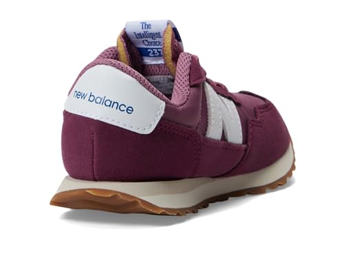 New Balance Kids 237 Bungee Sneaker, DARK EMBER/RAISIN, 6 M Toddler (1-4 Years)
