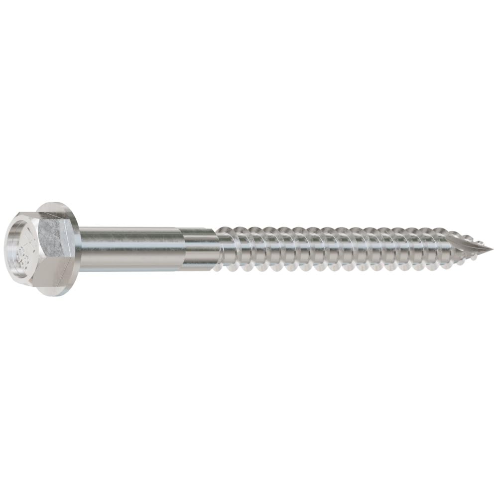 Simpson Strong-Tie SDS25300SS-R25 Strong-Drive SDS Heavy-Duty Connector Screw — 1/4 in. x 3 in. Type 316 (25-Qty)