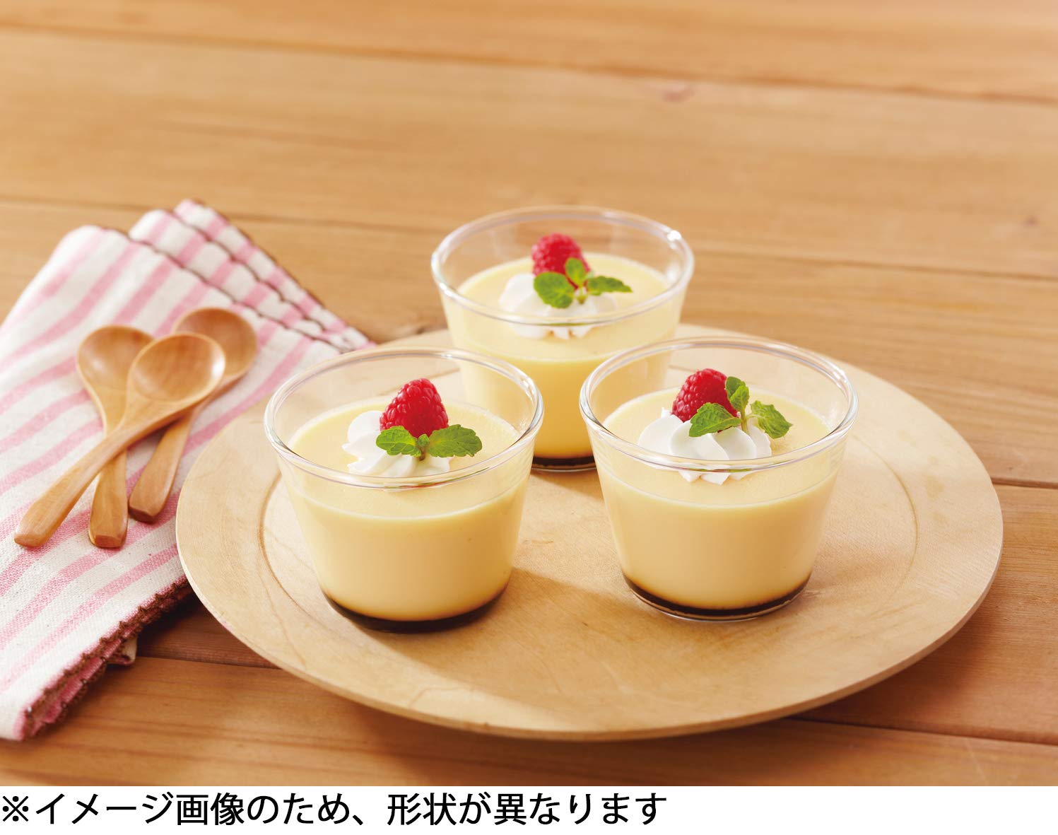 iwaki KBT942 Sweet Cups (Jelly), 5.3 fl oz (160 ml), Set of 6