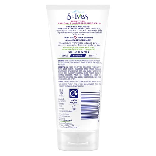St Ives 150ml Radiant Skin Pink Lemon & Orange Scrub (Packaging may vary)