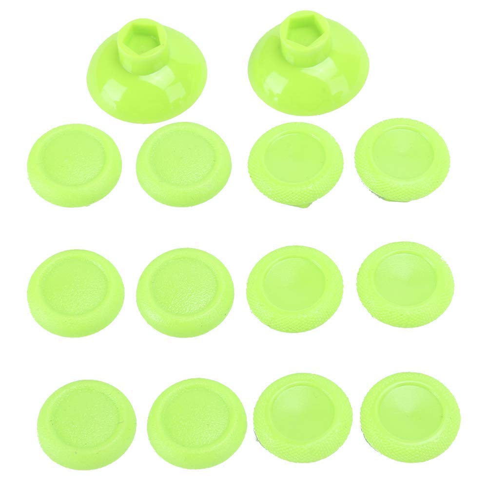 Universal Controller Rocker Cap PC+TPU Joystick Case Replaceable Joystick Cover Rocker Cap for PS4 Joystick(Green)