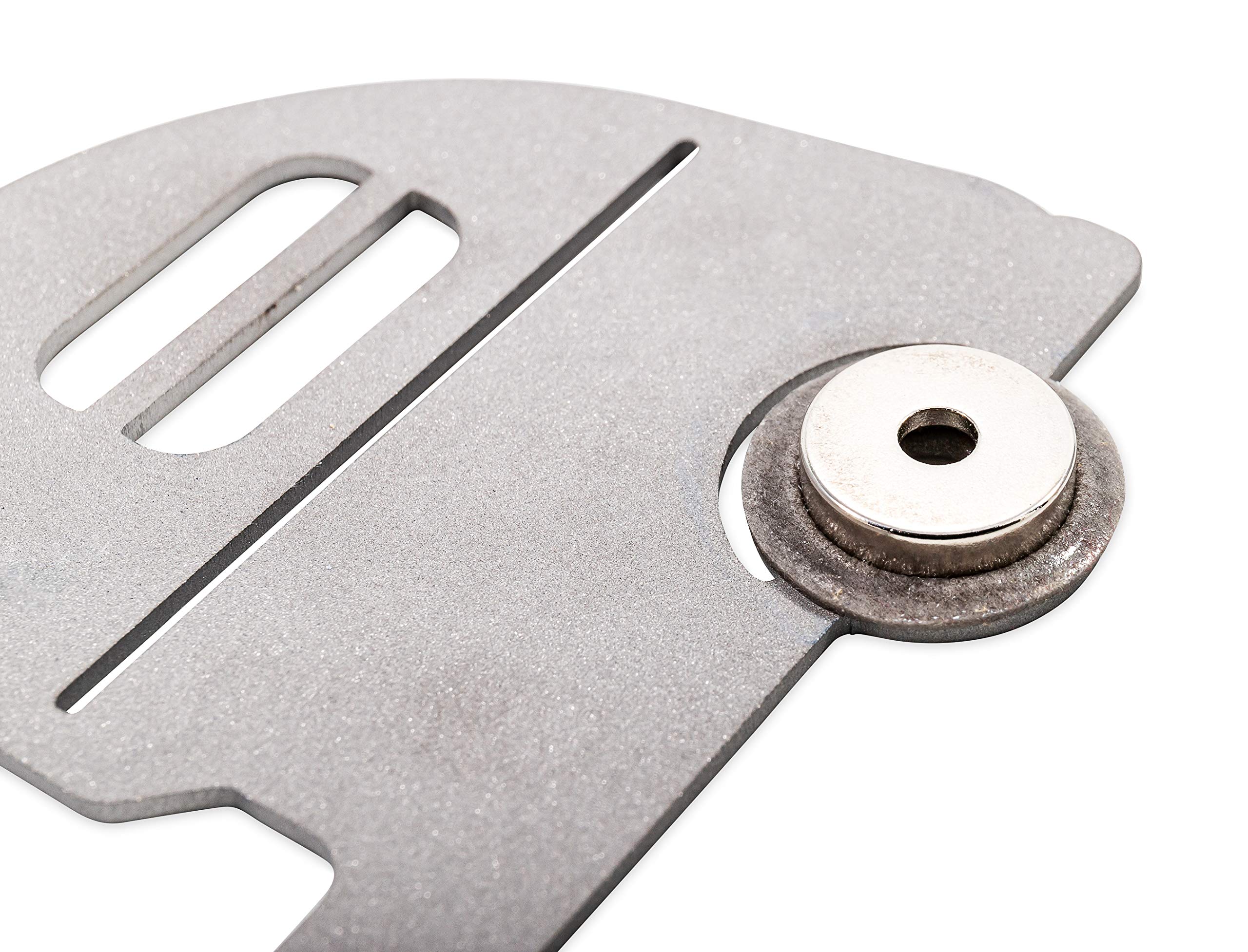 Camco Life is Better at The Campsite Bottle Opener | Easily Removes Bottle Caps | Features a Unique Camper Design with Magnet (53305)