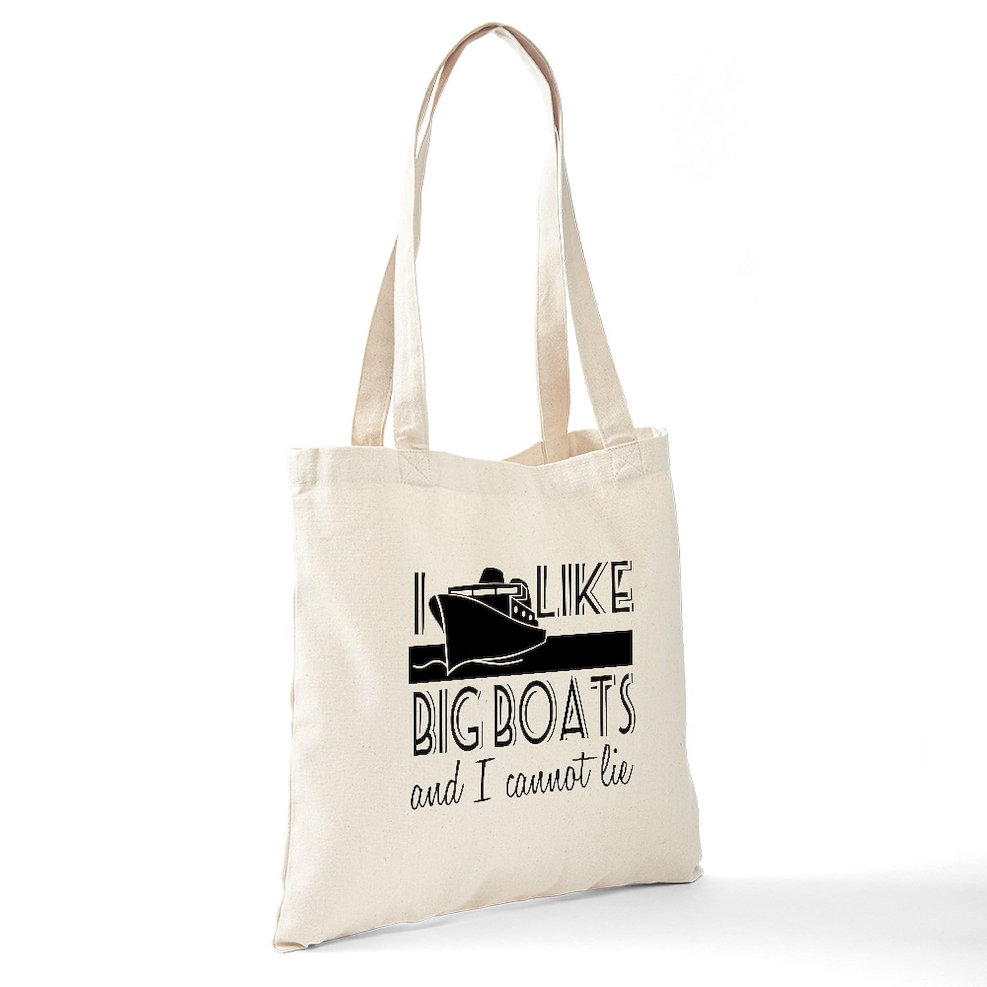 CafePress I Like Big Boats Tote Bag Canvas Tote Shopping Bag