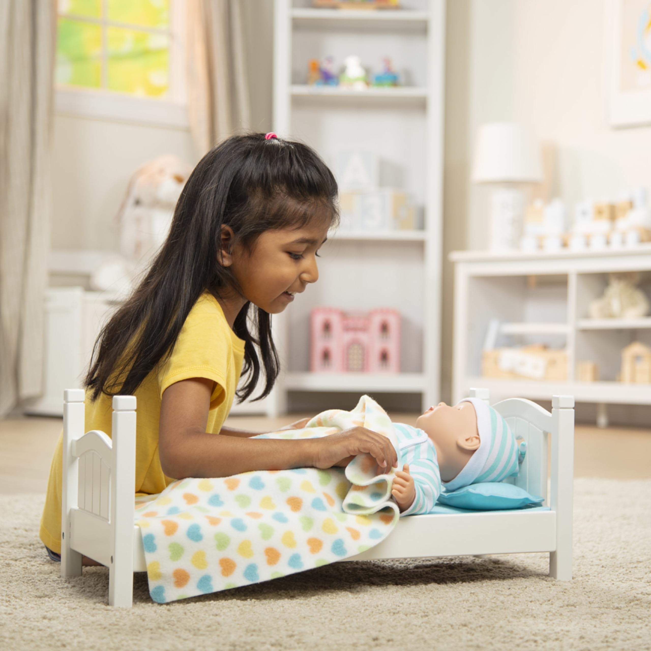Melissa & Doug Mine to Love Wooden Play Bed