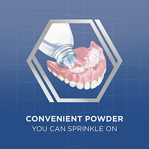 Super Poligrip Denture Adhesive Powder Extra Strength - 1.6 oz (Pack of 2) by Glaxosmithkline Consumer