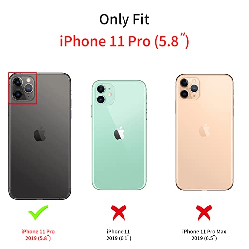 Fycyko Compatible with iPhone 11 Pro Case Glitter Luxury Cute Flexible Plating Cover Camera Protection Shockproof Phone Case for Women Girl Men Design for iPhone 11 Pro 5.8'' Pink