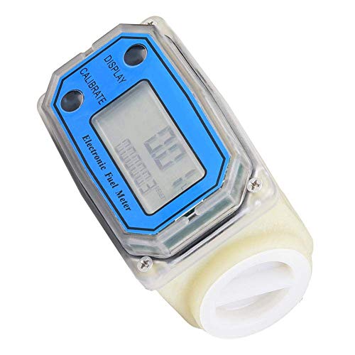 Cusstally Mini Digital Turbine Meter Meter Turbine Flowmeter for Chemicals Water Sea Liquid Flowmeter