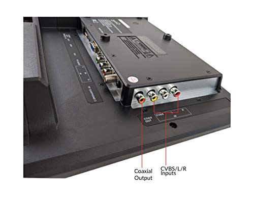 SuperSonic SC-2412 LED Widescreen HDTV & Monitor 24", Built-in DVD Player with HDMI, USB, SD & AC/DC Input: DVD/CD/CDR High Resolution and Digital Noise Reduction