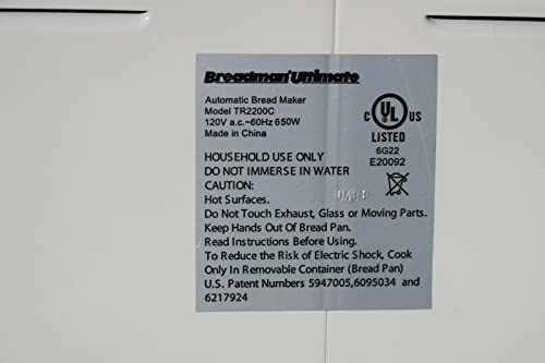 Breadman Bread Maker Pan Seal Kit for TR2200C 3-Rivet Pan (7MKIT) ;from#breadmachinepartfinder