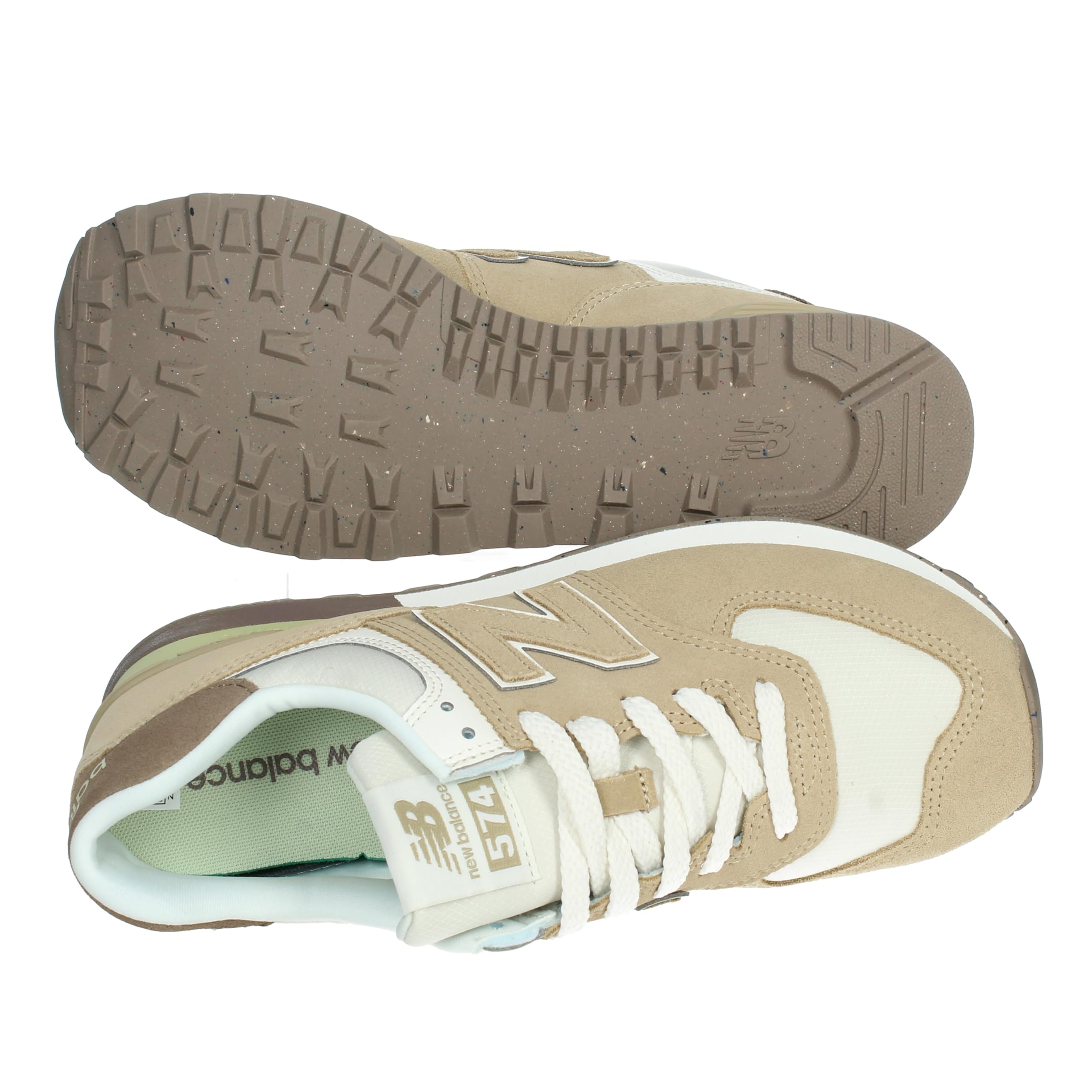 New Balance Women's 574 V2 Kaleidoscope Sneaker, Arctic Grey/Grey, 7.5