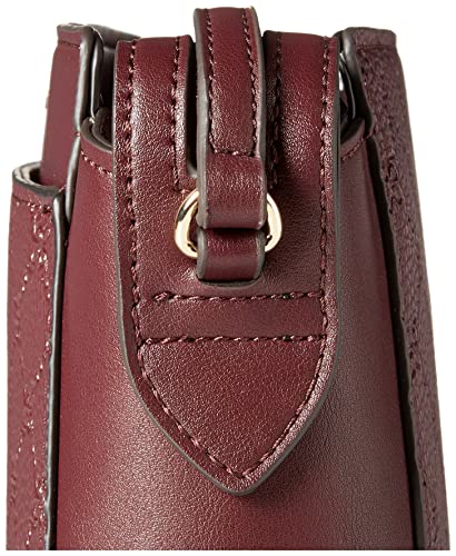 Nine West Brooklyn Crossbody, Merlot Logo