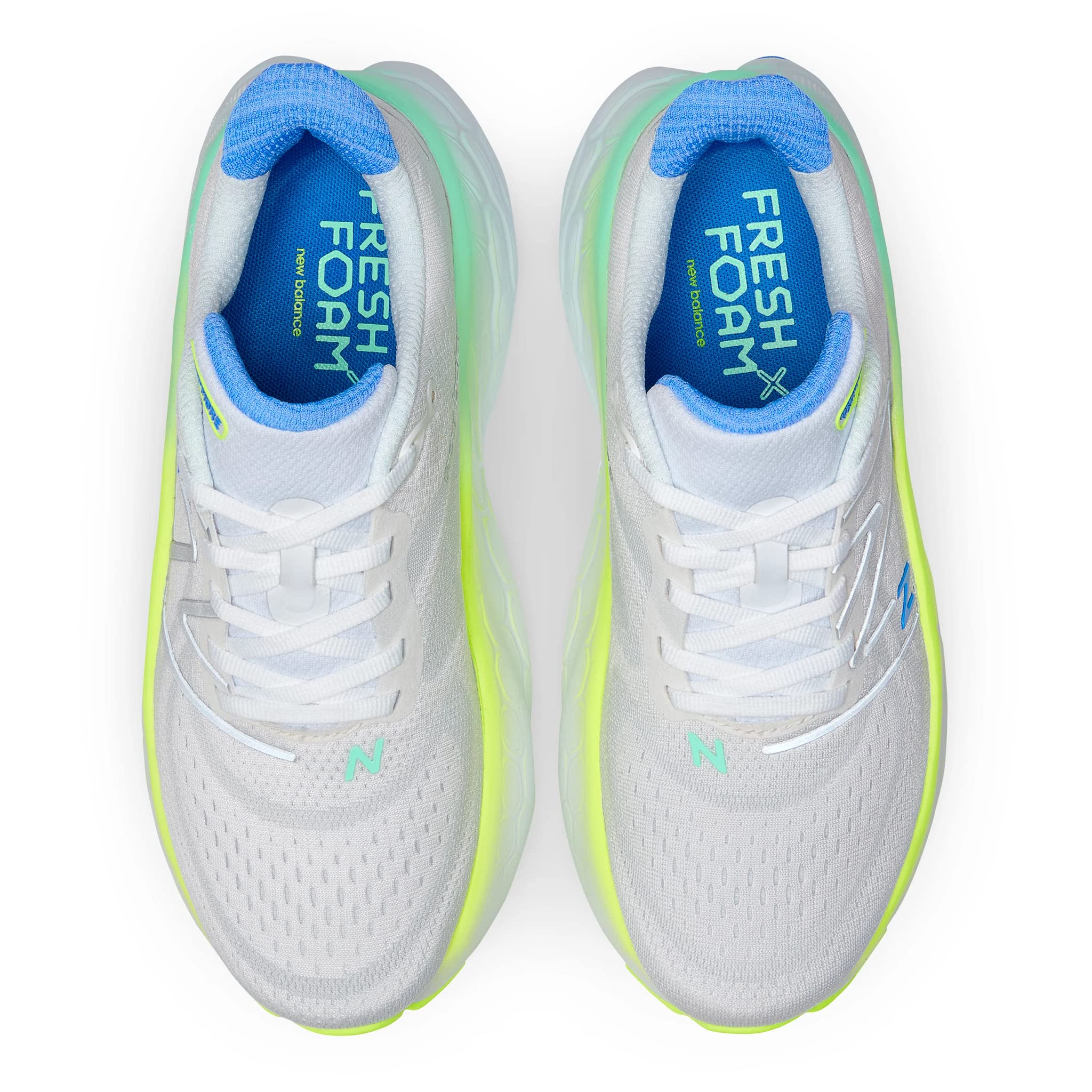 New Balance Women's WMORV4 Running Shoe, White/Cobalt, 8