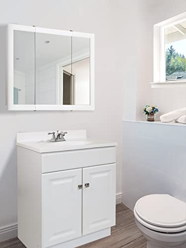 Design House Wyndham Unassembled Bathroom Vanity Cabinet Without Top, 24 in, White