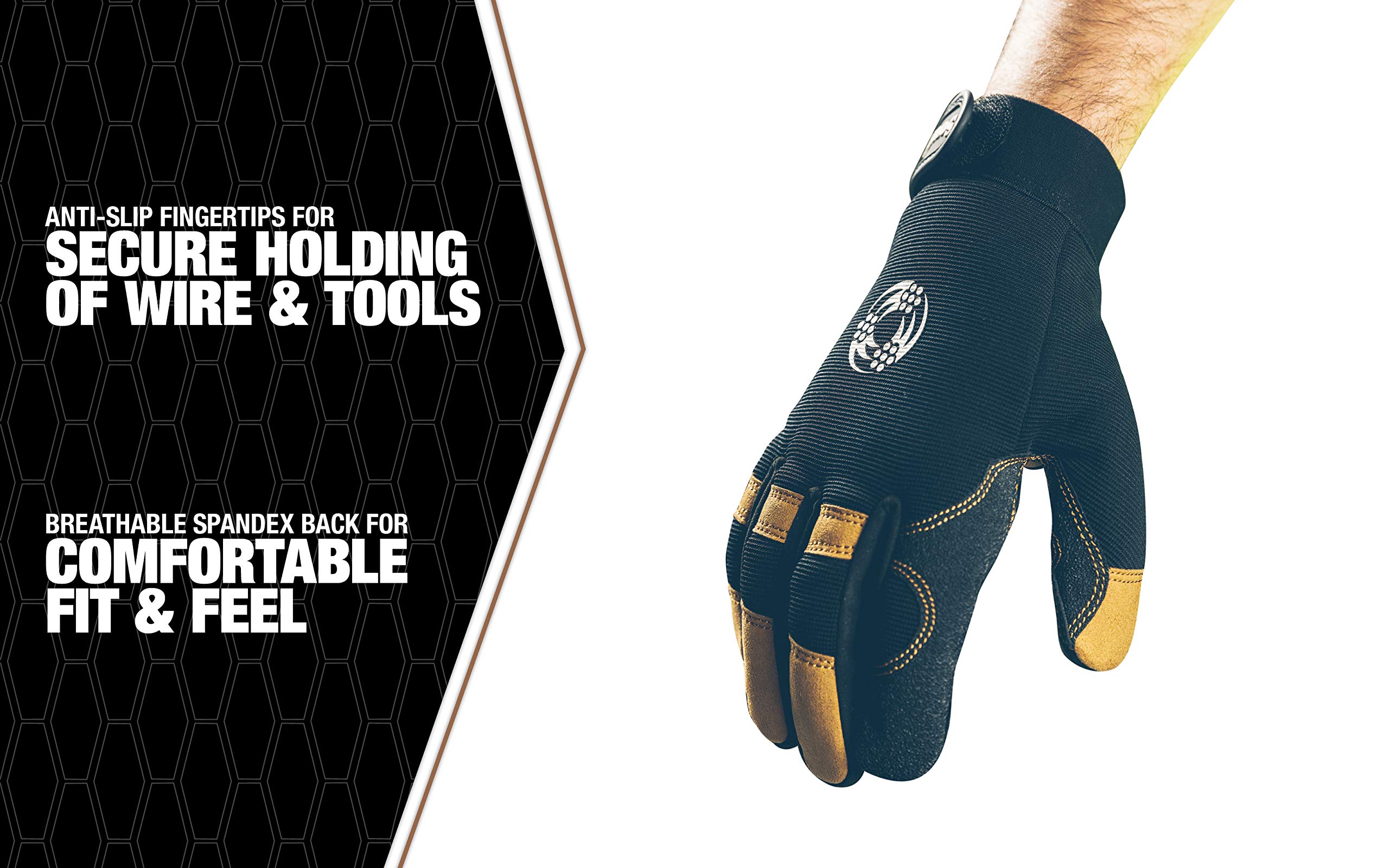 Southwire 58739040 Electrician's Work Gloves